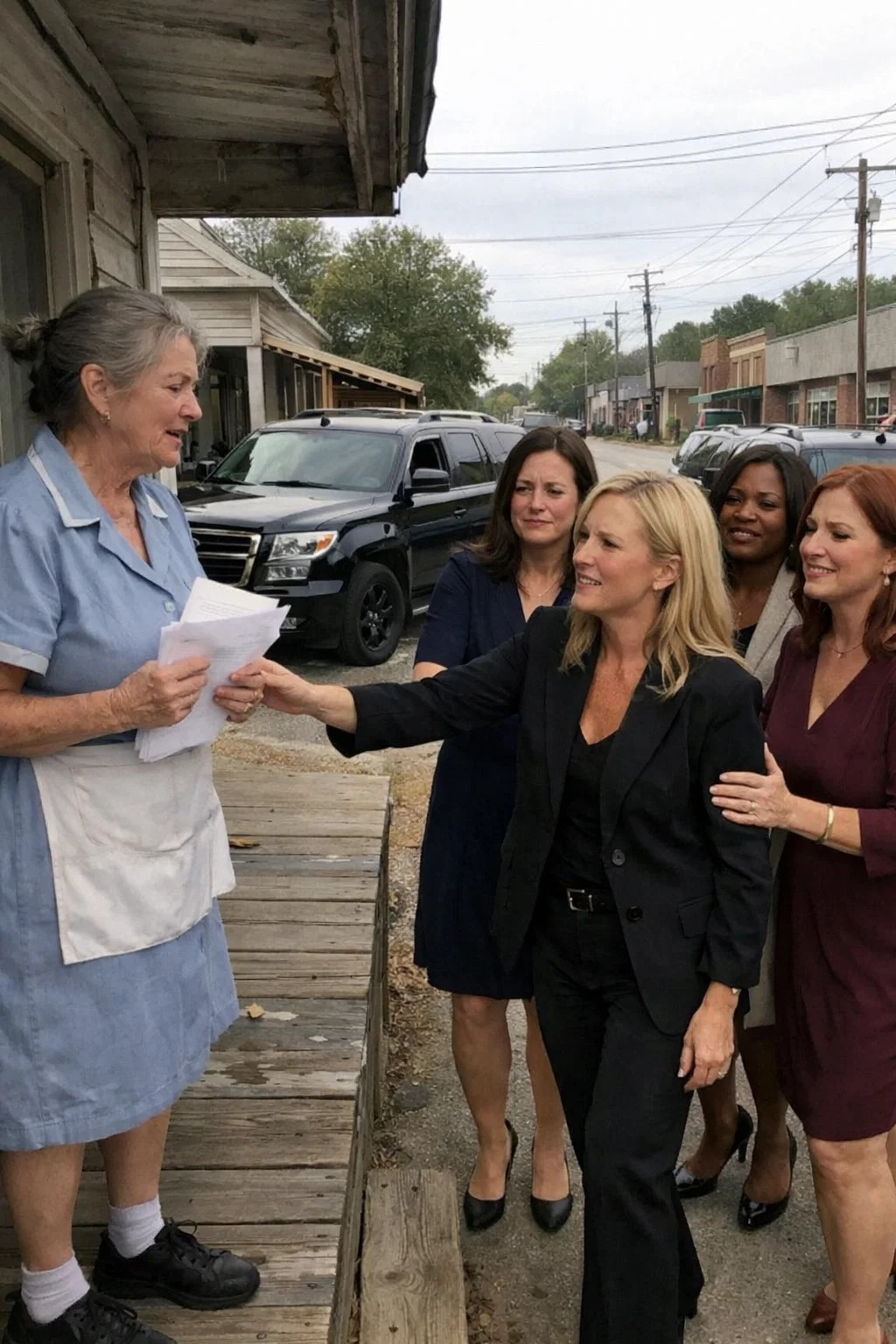 For nearly a decade, a quiet diner waitress in a forgotten town fed ...